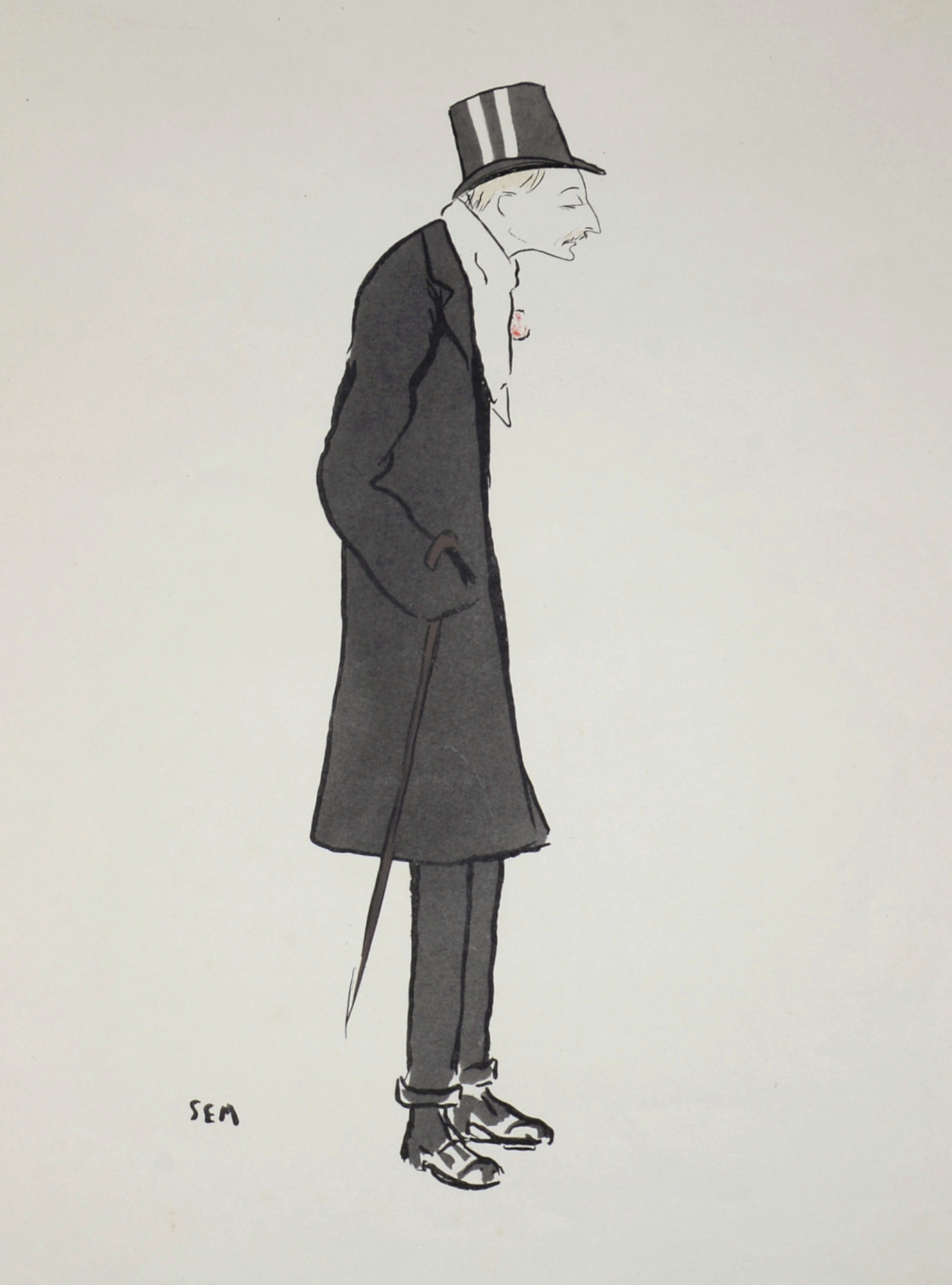 Georges Goursat, alias SEM – Baron de Forest, 1904 – NCAG